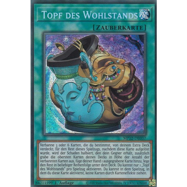 Topf des Wohlstands - Gate To The Games Trading Card Blog