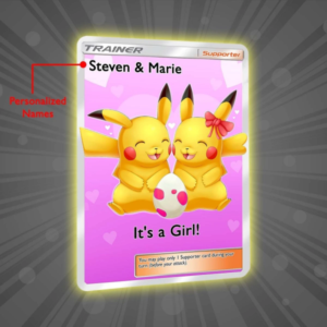 jumbo-personalisierbare-gender-reveal-pikachu-karte-xxl-custom-pokemon ...